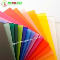 China PMMA Plexiglass Acrylic Sheet Multi Color Aesthetic Appeal for sale