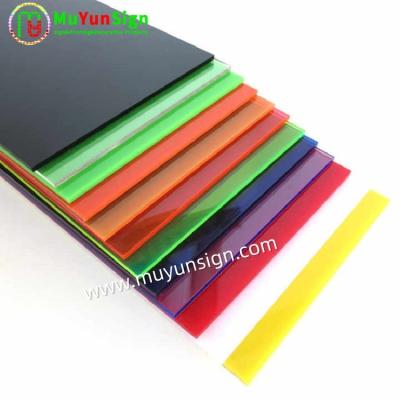 China PE Film Packing Resin Acrylic Plexiglass Sheet Weather Resistance for sale