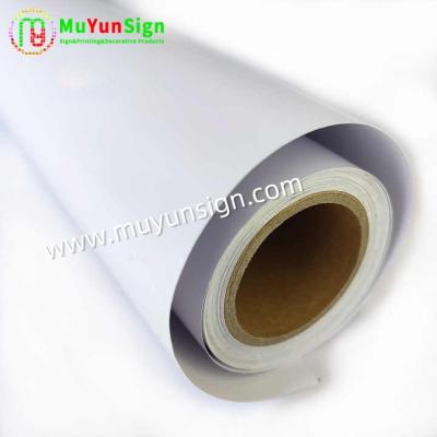 China Digital Printing PVC Vinyl Film Self Adhesive 80micron For Car Wrapping Signs for sale
