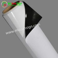 China Black Glue Permanent Adhesive Vinyl Digital Printing Vibrancy Glossy Or Matte Finish for sale