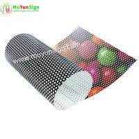 China Car One Way Vision Film Super Viscosity Self Adhesive Vinyl For Vehicle Graphics  for sale