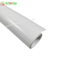 China Perforated One Way Vision Vinyl For Glass Window Self Adhesive Printable for sale