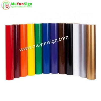 China Color Letter Cutting Vinyl Sticker Full Color Self Adhesive Vinyl for sale