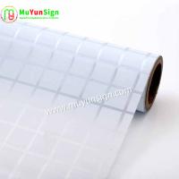 China Square 3D Frosted Glass Film Tear Resistance for Glass Door Decoration for sale