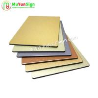 China 4mm Aluminium Composite Panel Flatness Lightweight Acp Decorative Wall Panels for sale