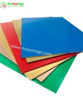 China Precoated ABS Double Color Sheet 1220x2440mm For Keyboard Keys for sale