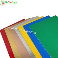 China Eye Catching ABS Sheet Impact Resistant with Two Distinct Solid Colors for sale