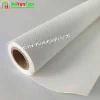 China Fabric Grain Self Adhesive Wallpaper Non Woven Wall Decoration Paper for sale