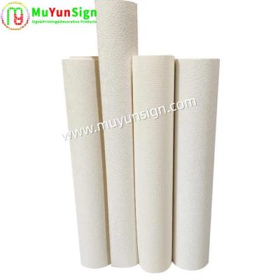 China Leather Grain PVC Non Woven Self Adhesive Wall Paper For Photographic Studio for sale