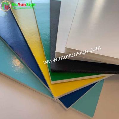 China Colorful Paper PS Sheet KT Board Paper Foam Board 1220x2440mm for sale