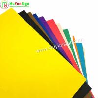 China Colorful KT Foam Board Ultra Lightweigh Pin Sharp Printing Event Brandin Paper Foam Board for sale