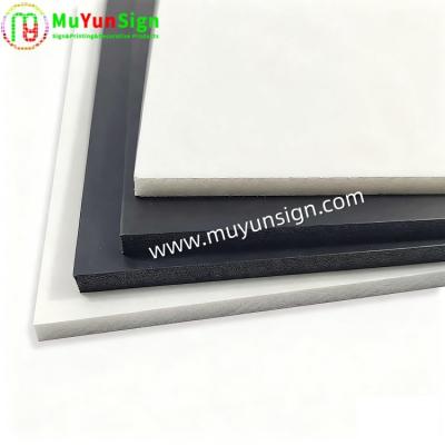 China Black White Paper Sheet Foam Core Board Printable For Advertising Model Making for sale