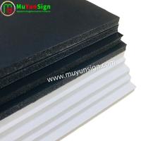 China Black White KT Sheet Polystyrene EPS Foam Smooth Printable for sale