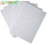 China White EPS Paper Foam Board KT Sheet 3mm 10mm 5mm Thickness for sale