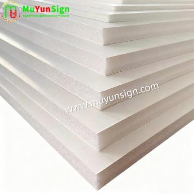 China White EPS Paper Foam Board KT Sheet 3mm 10mm 5mm Thickness for sale