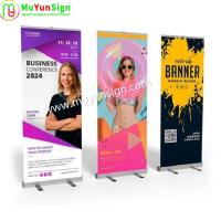 China High Impact Roll UP Stand Advertising Banner Stand No Wrinkles No Hassle for sale