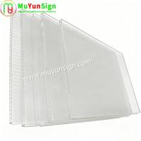 China Lightweight Polypropylene Corrugated Sheet Easy Handle Easy To Fabricate for sale