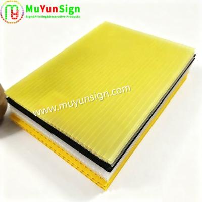 China Transfer Box Packaging PP Corrugated Sheet Blue Black Red Polypropylene Resin for sale