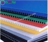 China 100% Recyclable PP Corrugated Sheet | Durable & Lightweight Rigid Plastic Panel for Sustainable Packaging & Weatherproof Outdoor Signage for sale