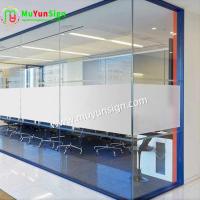 China Premium Self-Adhesive Frosted Window Privacy Film | Easy Cutting & Anti-UV Vinyl for Dining Room, Bathroom & Office Glass Doors for sale