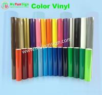 China Premium Self-Adhesive Color Cutting Vinyl Roll 50m | Outdoor Waterproof Plotter Sign Vinyl Film for Lettering & Craft Decoration for sale