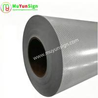 China Printable Exterior Perforated Window Film | Custom One-Way Privacy Micro-Perforated Vinyl Roll for Vehicle & Storefront Signs for sale