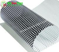 China Printable Exterior Perforated Window Film | Custom One-Way Privacy Micro-Perforated Vinyl Roll for Vehicle & Storefront Signs for sale