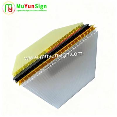 China Corona Treated PP Fluted Board | Weatherproof UV-Resistant Polypropylene Coroplast Sheet for Outdoor Yard Signs & Graphic Printing for sale
