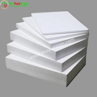 China Durable lightweight PVC Foam Board corrosion resistant and easy to process ideal for commercial signage and shop fittings for sale