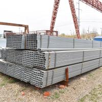 China Q195 BSI Galvanized Steel Pipe Transport  Galvanized Steel Rectangular Tube for sale