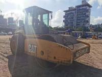 China 18 Ton Used Caterpillar CS683E Vibratory Smooth Drum Road Roller Excellent Condition for sale