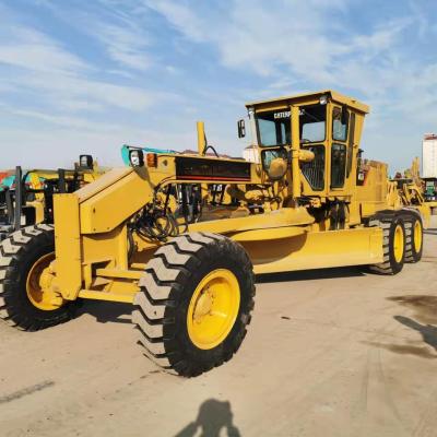 China Low Working Hours CAT 140 Grader Used Caterpillar 140H Motor Grader for Road Building for sale