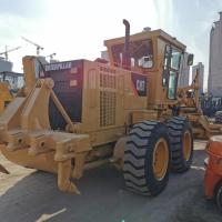 China Low Working Hours CAT 140 Grader Used Caterpillar 140H Motor Grader for Road Building for sale