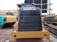 China Good Condition CAT CS-583D Vibratory Single Drum Road Roller with Original Spare Parts for sale