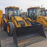 China JCB 4CX Backhoe Loader Towable Earth-moving Machinery with 8000 8200 kg Machine Weight for sale