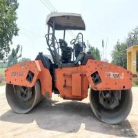China 14 Ton Used HAMM HD130 Road Roller Imported from USA for Highway Bridge Engineering for sale