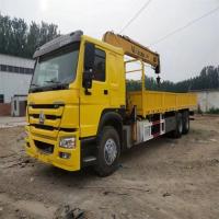 China Sinotruk WD615 Engine Model 10 Ton Truck Mounted Crane with Original Hydraulic Cylinder for sale