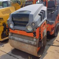 China 2.5 Ton Used Hamm Roller Compactor HD35VT in Original Color with Exciting Force of 28KN for sale