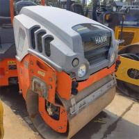 China 2.5 Ton Used Hamm Roller Compactor HD35VT in Original Color with Exciting Force of 28KN for sale