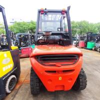 China Excellent Condition Linde 2 Ton Mini Smart Electric Forklift Well Maintained and Up for sale