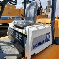 China 6D95L Engine Type Japan Made Used 7 Ton Komatsu Forklift in Good Condition for Retail for sale