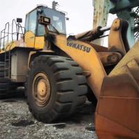 China Retail WA600-6 Used Wheel Loader Komatsu WA600-3 Second Hand Loader in Good Condition for sale