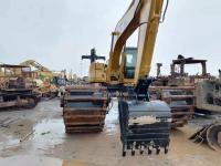China Amphibious Excavator Swamp Buggy with Strong Engine Used Cat 320C in Good Condition for sale