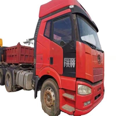 China 10 Forward Shift Number Used Faw Tractor Heavy Truck 6*4 with Multimedia System Yes for sale