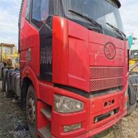 China 10 Forward Shift Number Used Faw Tractor Heavy Truck 6*4 with Multimedia System Yes for sale