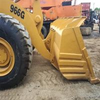 China Caterpillar CAT 966G 966 wheel loader with fast loading and 22500 23000 kg machine weight for sale