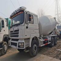 China Second Hand Shacman F3000 Concrete Cement Mixer Truck with 20r/min Mixing Drum Speed for sale