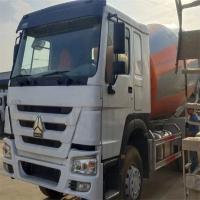 China Construction Works 6*4 Howo Cement Truck Mixer with 371 hp 375hp Mixing Power at Best for sale