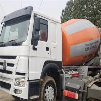 China Construction Works 6*4 Howo Cement Truck Mixer with 371 hp 375hp Mixing Power at Best for sale