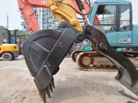 China Japan Komatsu PC 78US Crawler Excavator Used Mini Digger PC78US-6 with Log Fork for sale
